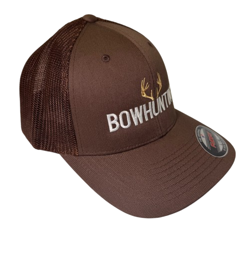 Flexfit mesh trucker cap brown size L/XL – Easy Vanes